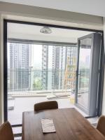 China Square Frame Roller Screen Door In Black Mesh Standard Option for sale