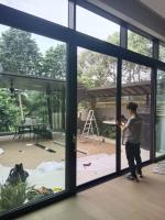 China Hennesa Barrier Free Screen Door Aluminum Construction Screw In Install for sale