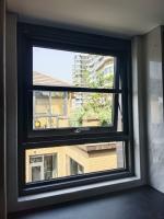 China Speedy Installation Of Gray Automatic Screen Door Only 20 Minutes Required for sale