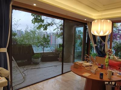 China Retractable Fly Screen Insect Door Curtain Security Mosquito Protector Net 300CM Height for sale