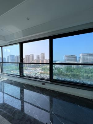 China Aluminum Alloy Fly Screen Door Retractable Roller Screen Door Fiberglass Insect Door Customized for sale