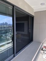 China Retractable Screen Door Sliding Mosquito Screen Fiberglass Fly Screen For Home and Office for sale