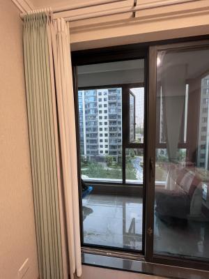 China Barrier Free Insect Door Fiberglass Fly Screen Door Removable Flat Mesh Weaving Screen Door for sale