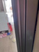China Retractable Fly Screen Door Window Retractable Fly Screen Indoor Exterior Door 360*280CM for sale