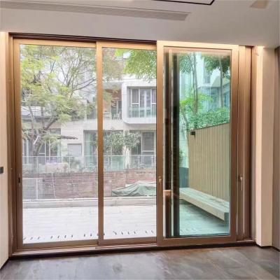 China Folding Screen Door Security Retractable Sliding Fly Screen Door Fly Screen Door Curtain for sale