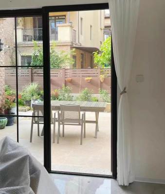 China Fly Screen Doors Retractable Fly Screen Aluminum Alloy Sliding Doors Screen 360*280CM for sale