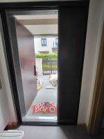 China Fly Screen Doors Retractable Fly Screen Aluminum Alloy Sliding Doors Screen 360*280CM for sale