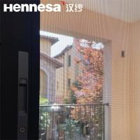 China Indoor Insect Screen Door Customized Size Fly Screen Mesh Anti Mosquito Net Door Screen Door for sale