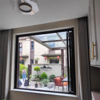 China Custom Made Mosquito Netting Screen Retractable Fly Screens For Windows Insect Resistant Roller Screen Semi Finished for sale