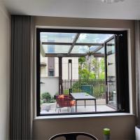 China Mosquito Fly Insect Proof Fiberglass Screen Window Retractable Window Fly Screen Window Easy Install for sale