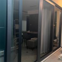 China Aluminum Alloy Frame Insect Door Curtain Mesh Fly Screen Mesh Sliding Fly Mosquito Net Door Screen Mesh for sale