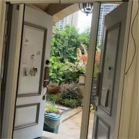 China Trackless Retractable Insect Fly Screen Door Fiberglass Screen Anti Mosquito Sliding Door Screen for sale