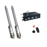 China 2 Hall Linear Actuators Remote Control System 24V 25A Wirless Remont Control W/ Wired Switch for sale