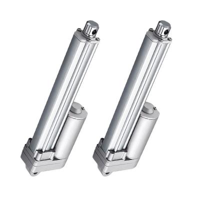 China Outdoor 3500N Compact Size Silver Electric Linear Actuators Robust Capable for sale