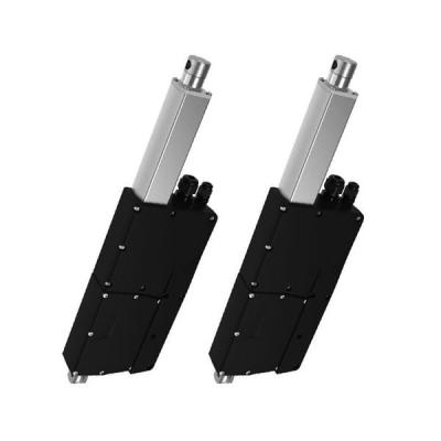 China 4000N Electric Linear Actuators 110-240VAC POT Power Supply Ventilation System Livestock Farming for sale