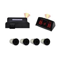 China 58kHZ Radar Parking Sensors 4m 200mA Wireless Backup Sensors Trucks LED Display for sale