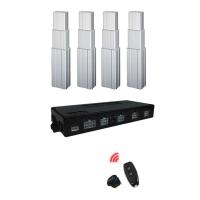 China 25A 4 Lifting Columns Moving Synchronous By Remote Controller Automatic Swim Spa Covers for sale