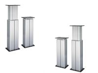 China 2 Stage 4500N Powerful Lifting Column Linear Telescopic Actuators 24V DC for sale