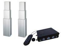 China Lifting Columns 3-Stage 900lb Load For Electric Height Adjustable Workstations for sale