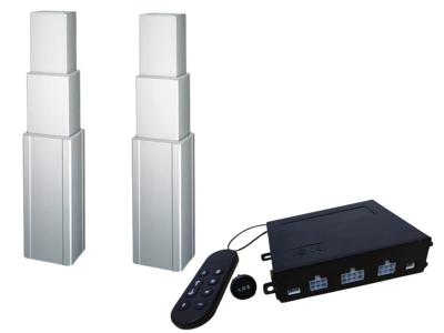 China Lifting Columns 3-Stage 900lb Load For Electric Height Adjustable Workstations for sale