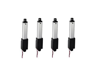 China 24V DC Miniature Linear Actuator 18KG IP54 0.4