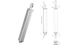 China Tubular Electric DC Actuators with Hall Sensor for Vents and Windows Open for sale