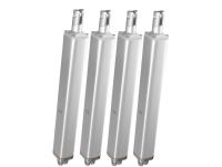 China Aluminum Inline Linear Electric Cylinder 3000N 12VDC for Window Skylight Automation for sale