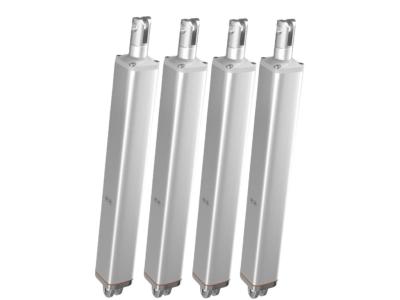 China Aluminum Inline Linear Electric Cylinder 3000N 12VDC for Window Skylight Automation for sale