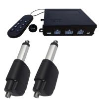 China Waterproof Electric Actuator 2500N Thrust 12V ~24V DC Remote Control Positional System for sale