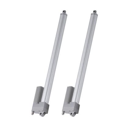 China DC Actuators 24V 12V IP66 45dB Low Noise 200KG Max. Thrust 50mm - 600mm Stroke for sale