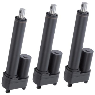 China Heavy-duty 24V Waterproof Actuators 400Kg Load W/ Clutch Protection Position Feedback for sale