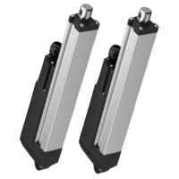 China 1000N 12mm/s IP69K Industrial Electric Linear Actuators DC Motor Compact Profile for sale