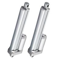 China 26lb - 220lb Load Force Outdoor Linear Electric Actuator 20mm-1000mm 12/24/36V DC for sale