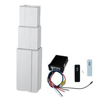China 24VDC 200KG Max. Thrust 3 Stages Electric Lifting Column Remote Control System for sale