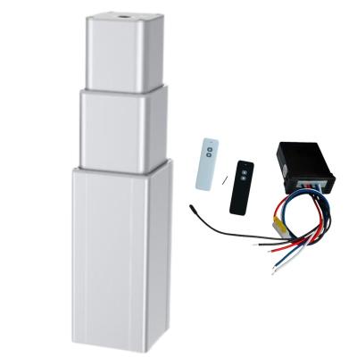 China 24VDC 6000N Square Lifting Column System with Remote Control –165×165mm 8mm/s for sale