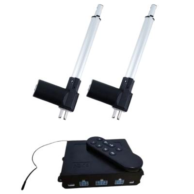 China Low Noise DC Motor Drive Linear Actuator 24V 6000N Force IP43 W/ Limit switches for sale