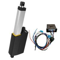 China Compact and Silent 12V-24V DC 6000N Waterproof Electric Linear Actuator with Manual Drive for sale
