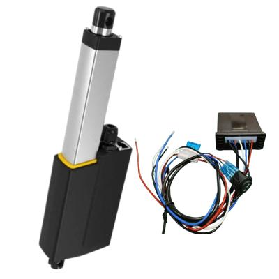 China Compact and Silent 12V-24V DC 6000N Waterproof Electric Linear Actuator with Manual Drive for sale