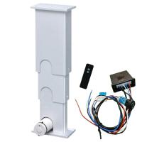 China Electric 3-Stage Lifting Column 200KG Load Telescopic Actuator for Adjustable Platform 24V DC for sale
