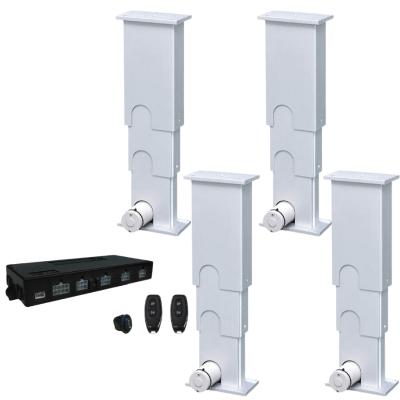 China Four Hall Effect Telescopic Motorized Columns DC24V with Wired and Wireless Remote Operation for sale