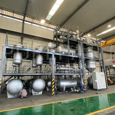 China Low Sulfur Motor Waste Oil Recycling Plant Content Diesel Automatic Control With CE for sale