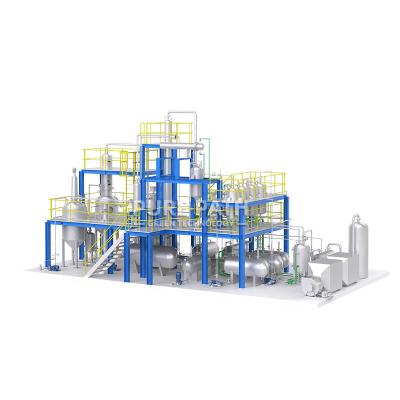 China Purepath Turnkey Skid-Mounted Waste Black Engine Oil Refinery Petroleum Refining Plant for sale