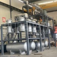 China CE ISO Certified Full Continuous Black Oil Distillation Plant With Turkey Installation Services for sale