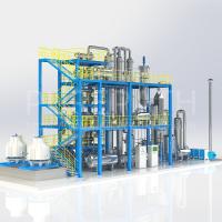 China No Acid Low Chemical Consumption Used Oil Distillation Plant To Odorless Diesel for sale