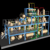 China Genuine Continuous WFE Fractional Distillation Used Oil Distillation Machine To API I/II Base Oil for sale