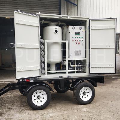 China Red Diesel Decolorization Oil Purifier Machine 1800L/H Anti Explosion for sale