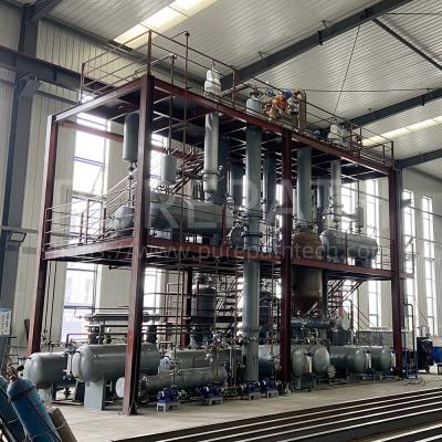 China 5 Ton Per Day No Sulfide Waste Oil Recycling Plant Eco Friendly for sale