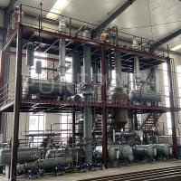 China Scada DCS PLC Waste Oil Recycling Plant 30TPD Engine Oil Refinery Machine for sale