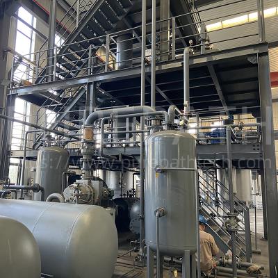 China 10 TPD 50ppm Sulfur Waste Oil Recycling Plant Separate LGO Stripping For Diesel for sale