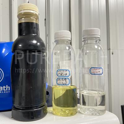 China 10TPD Fractionation Pyrolysis Oil Distillation Plant Full Automatic Power Saving for sale